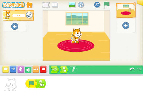 Initiation au codage avec Scratch Junior en P2 – GEM